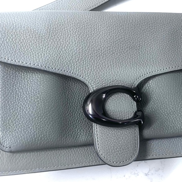Coach | Bags | Coach Gray Crossbody Bag Tabby Leather Crossbody | Poshmark